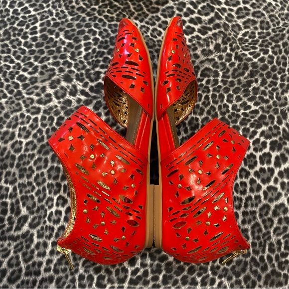 Anthropologie | Shoes | Anthropologie Miss Albright Red Patent Leather ...